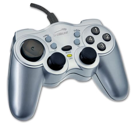 Thunderstrike Gamepad Silver Pc Controller Mit Vibration