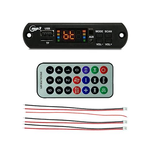 Mp3 Decoder Module Audio Amplifier 240w Decode Board With Infrared