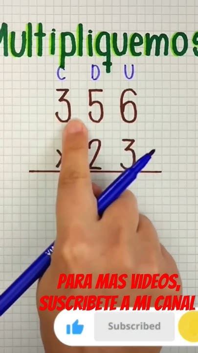 Aprende A Multiplicar Por 2 Cifras Matemáticas Multiplicaciones
