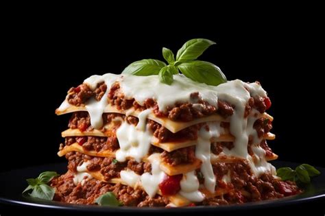 Premium Photo Food Graphy Of Lasagna