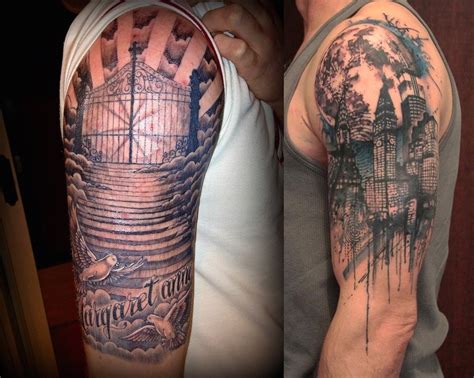 Half Sleeve Tattoo Drawings For Men