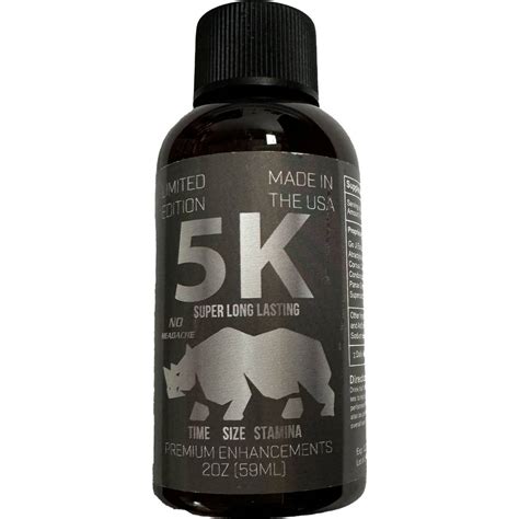 Rhino 5k Super Long Sexual Enhancement Drink Bottle Rhino Platinum 7