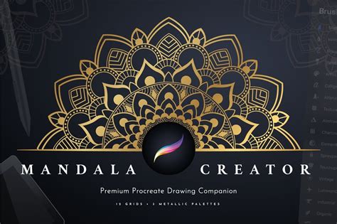Procreate Mandala Creator Template Design Cuts