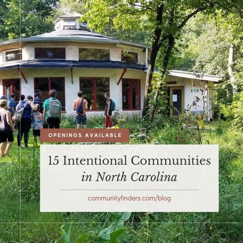 15 Intentional Communities In North Carolina With Openings For New