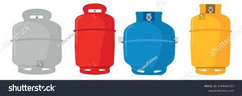 가스 실린더 벡터 탱크 Lpg 프로판 스톡 벡터로열티 프리 2184463753 Shutterstock