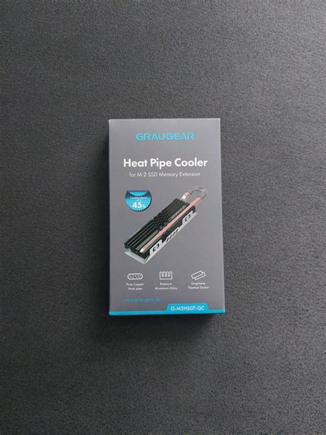 Graugear Heat Pipe Cooler Ssd M 2 Nvme G M2hs07 Gc Neu Ovp Pc Ps5 In