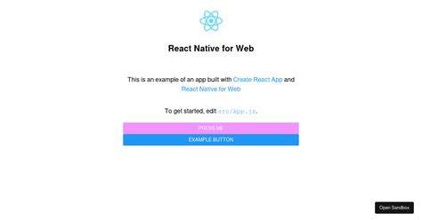 React Native Skeleton Codesandbox