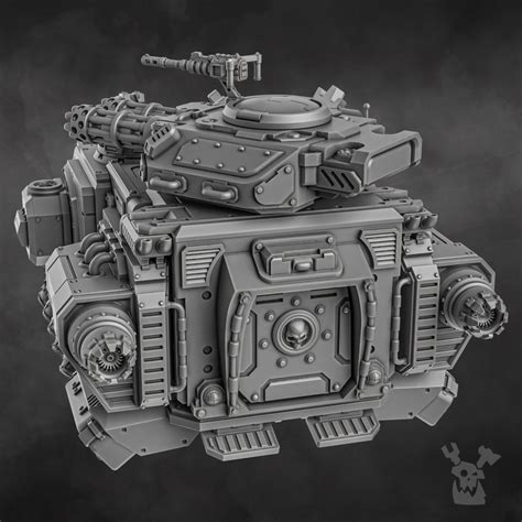 3d Printable Hover Apc Rp 8 Rapid Pulsar By Dakkadakka Store