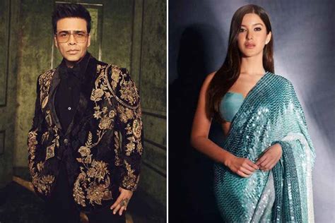 Karan Johar Karan Johar Commends Shanaya Kapoors Hard Work And