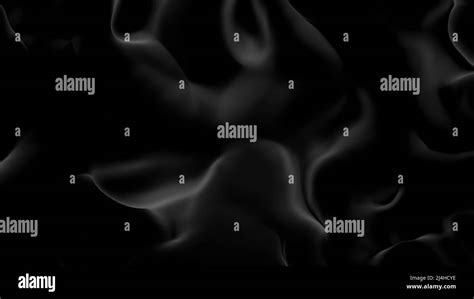 Black Background Design A Black Blob In 3d Format That Creates Various