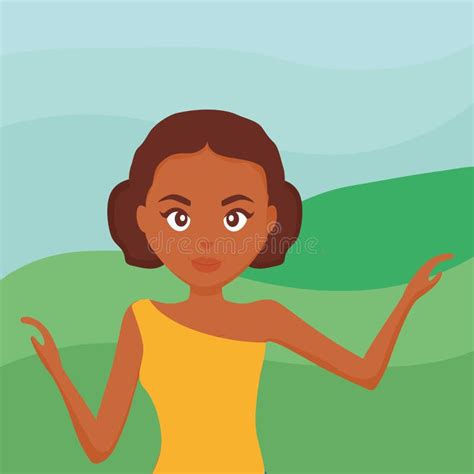 Beautiful And Sensual Woman Character Stock Vector Illustration Of