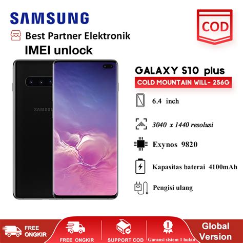 Jual SAMSUNG GALAXY S10 SEKEN MULUS 99 LIKE NEW Shopee Indonesia