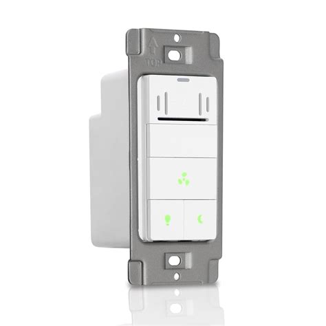 Akicon Humidity Sensor Switch For Bathroom Exhaust Fan With Light Led Light Night Light