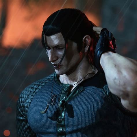 Tekken Dragunov Face Characters Character Poses Russian Men