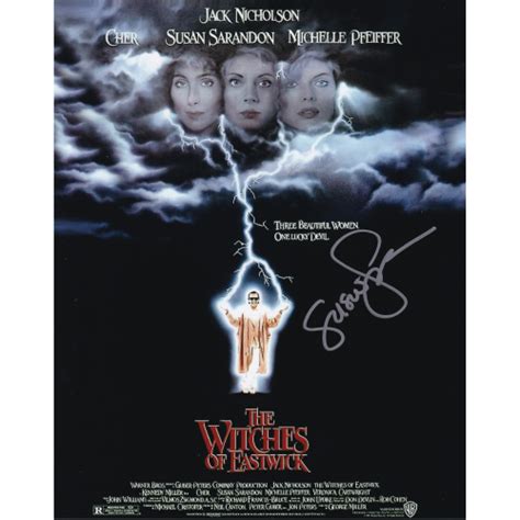 Susan Sarandon Autographed 8x10 Photo Witches Of Eastwick