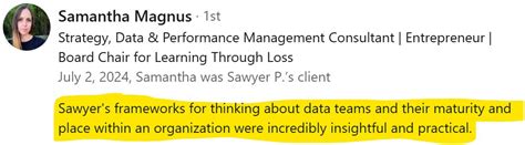 Data Leaders How To Deliver Value With Data Sawyer P Nyquist Posted On The Topic Linkedin
