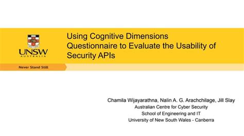 Using Cognitive Dimensions Questionnaire To Evaluate The Usability Of