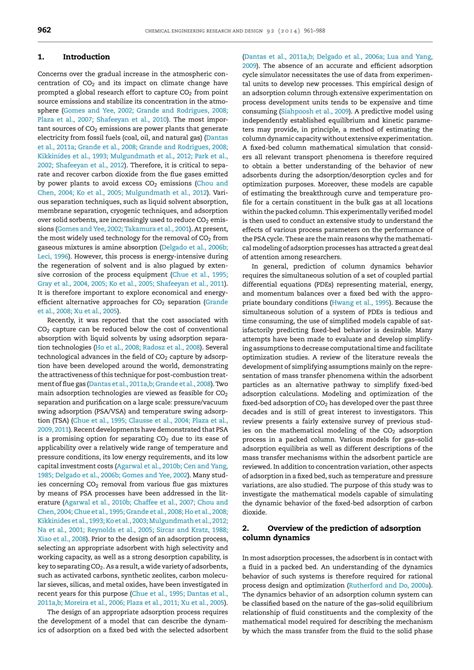 SOLUTION A Review Of Mathematical Modeling Of Fixed Bed Columns For Carbon Dioxide