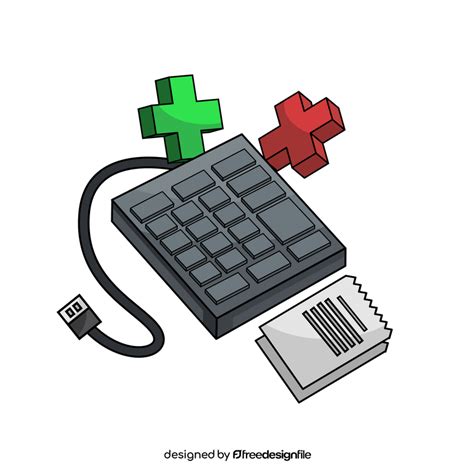 Keyboard Numeric Clipart Free Download