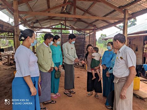 ကျိုင်းတောင်းမြို့ရှိ မသန်စွမ်းသူများအား နိုင်ငံတော်မှထောက်ပံ့ငွေများ သွားရောက်ပေးအပ