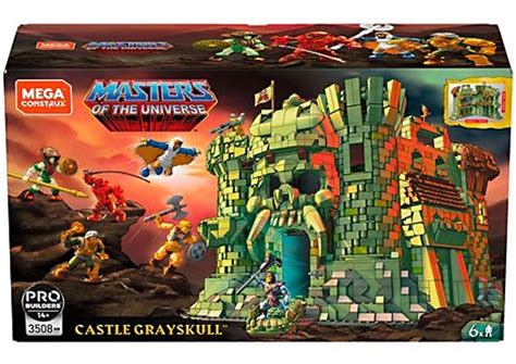 Masters Of The Universe Mega Construx Castle Grayskull Set Mattel Toywiz