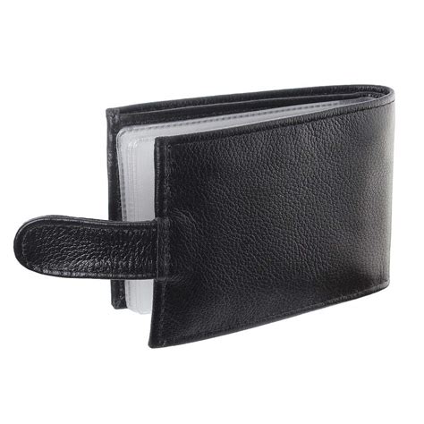 Carteira Masculina de Couro Preto Porta Moedas e Zíper Interno DH Couros Rodeo West