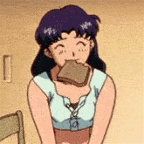 Misato Katsuragi With A Toast In Her Mouth  By Nickjetixfan05 On Deviantart