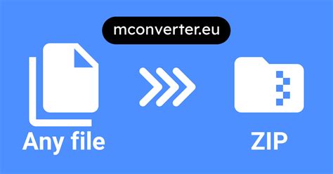 Convert To ZIP Free Archive Converter MConverter Convert To ZIP Free Archive Converter MConverter