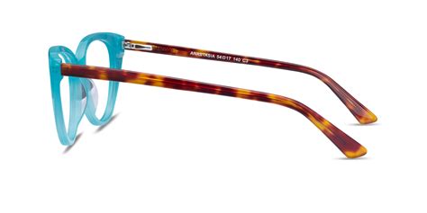 Anastasia Cat Eye Turquoise And Tortoise Glasses For Women Eyebuydirect