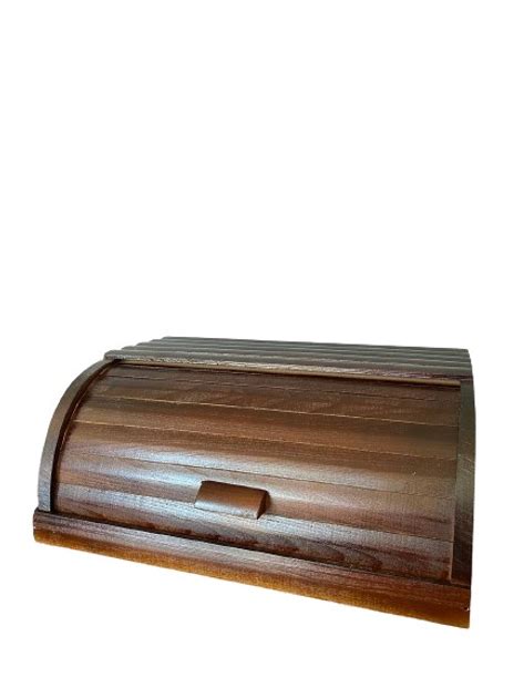 Хлібниця деревяна 38х26х15 см Темно коричневий купить онлайн на Rozetka