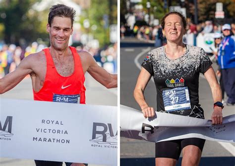 Mcmillan Hamel Win Titles At 44th Royal Victoria Marathon Victoria