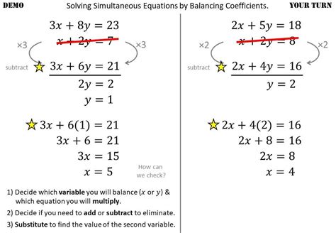 Solving Quadratic Simultaneous Equations Worksheet Tes Tessshebaylo