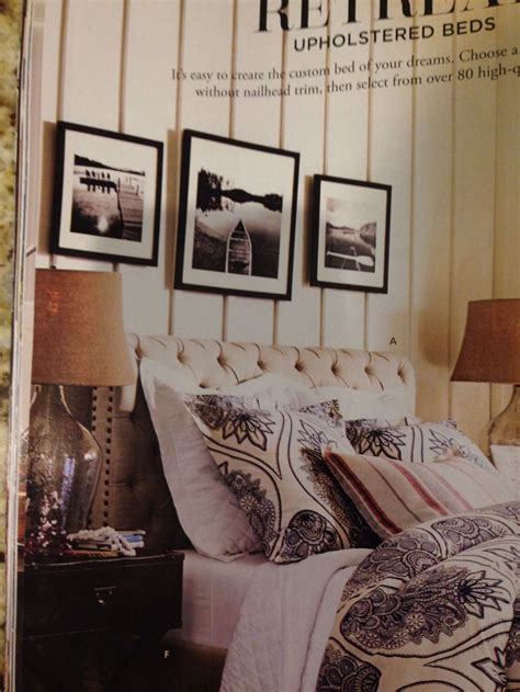 Art Over Bed I Like The Different Size Frames Art Over Bed Home
