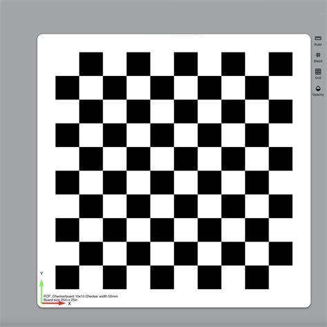 Camera Calibration Pattern Generator Online Pattern Creator