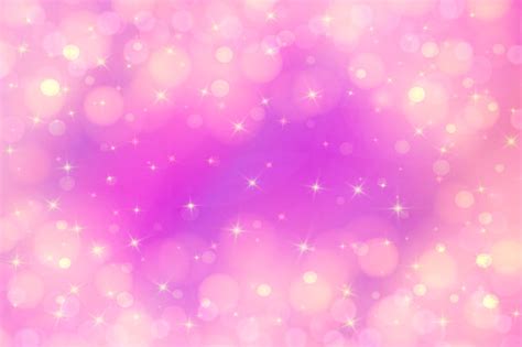 파스텔 컬러에 홀로그램 벡터 일러스트입니다 판타지 배경입니다 유니콘에 대 한 레인 보우와 함께 파스텔 하늘입니다 구름 그리고