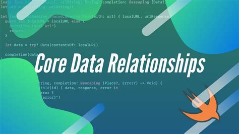 Relationships Core Data 3 Youtube