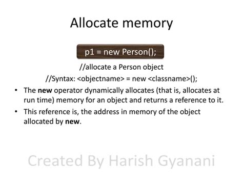Simple Class And Object Examples In Java Pptx