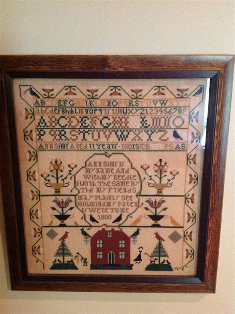Ann Sims Reproduction Sampler Cross Stitch