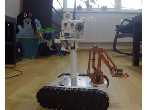 Ardiuno Robot Tank By Valsorimkubin Thingiverse Robots Tanks Robot