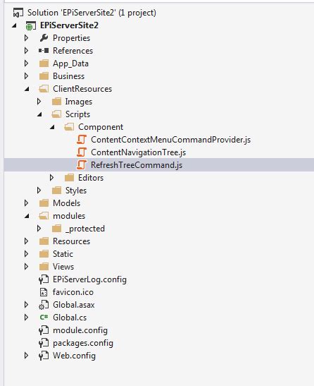 Adding Menu Item To Page Tree Context Menu Optimizely Developer