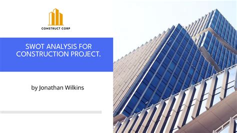 Free Swot Analysis For Construction Project Template To Edit Online