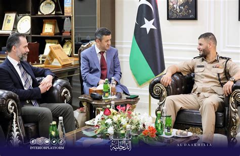 وكالة الأنباء الليبية الطرابلسي يبحث مع السفير التركي لدى ليبيا