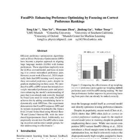 Focalpo Enhancing Preference Optimizing By Focusing On Correct Preference Rankings Acl Anthology