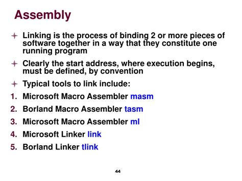 Ppt Ece 371 Microprocessors Chapter 5 X86 Assembly Language 1