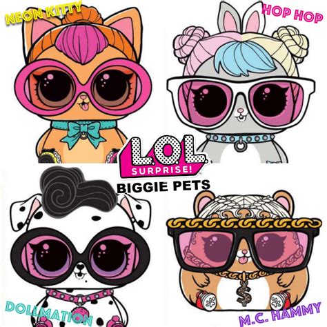 Surprise L.O.L Biggie Pet MC Hammy gamersjo.com