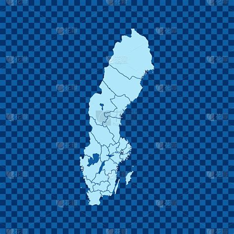 瑞典地图