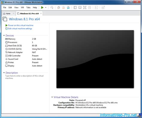 Créer une machine virtuelle et l installer manuellement ou