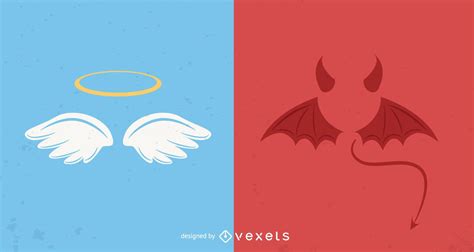 Devil And Angel Free Svg At Getabrahamblog Blog