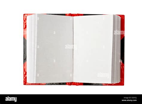 Note Book With Blank Paper Stock Photo Alamy
