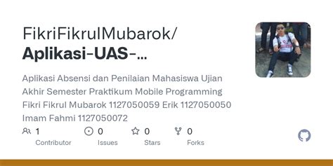 Github Fikrifikrulmubarok Aplikasi Uas Prak Mobpro Aplikasi Absensi